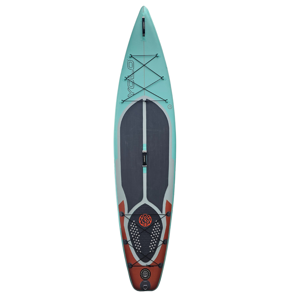 YOLO 10'6" Inflatable Eco-Trainer Paddle Board - Orange | YOLO Board and Bike