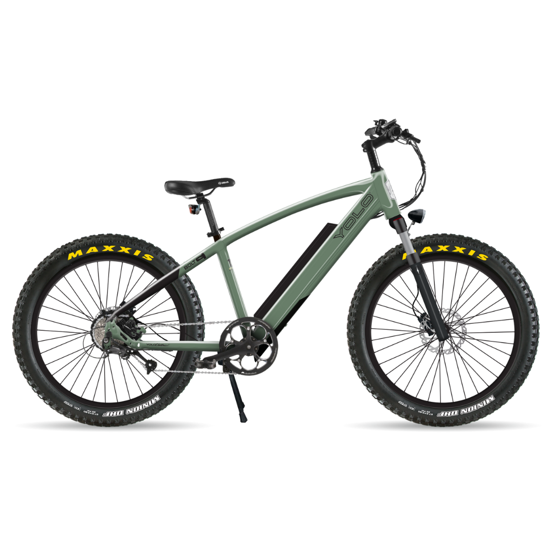 YOLO BOLT Electric Bike - Alpine Green | YOLO Board and Bike
