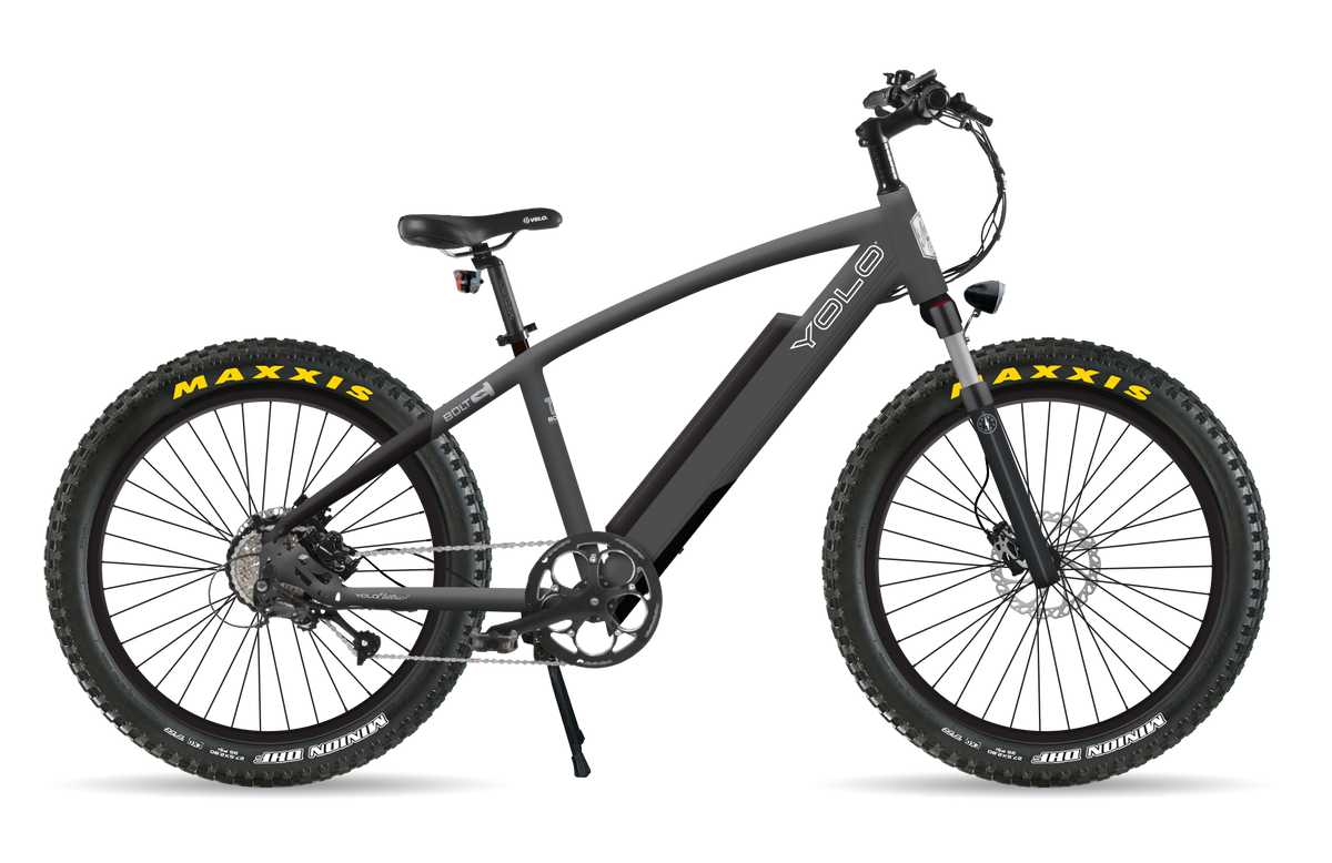 YOLO BOLT Electric Bike - Graphite | YOLO Board and Bike