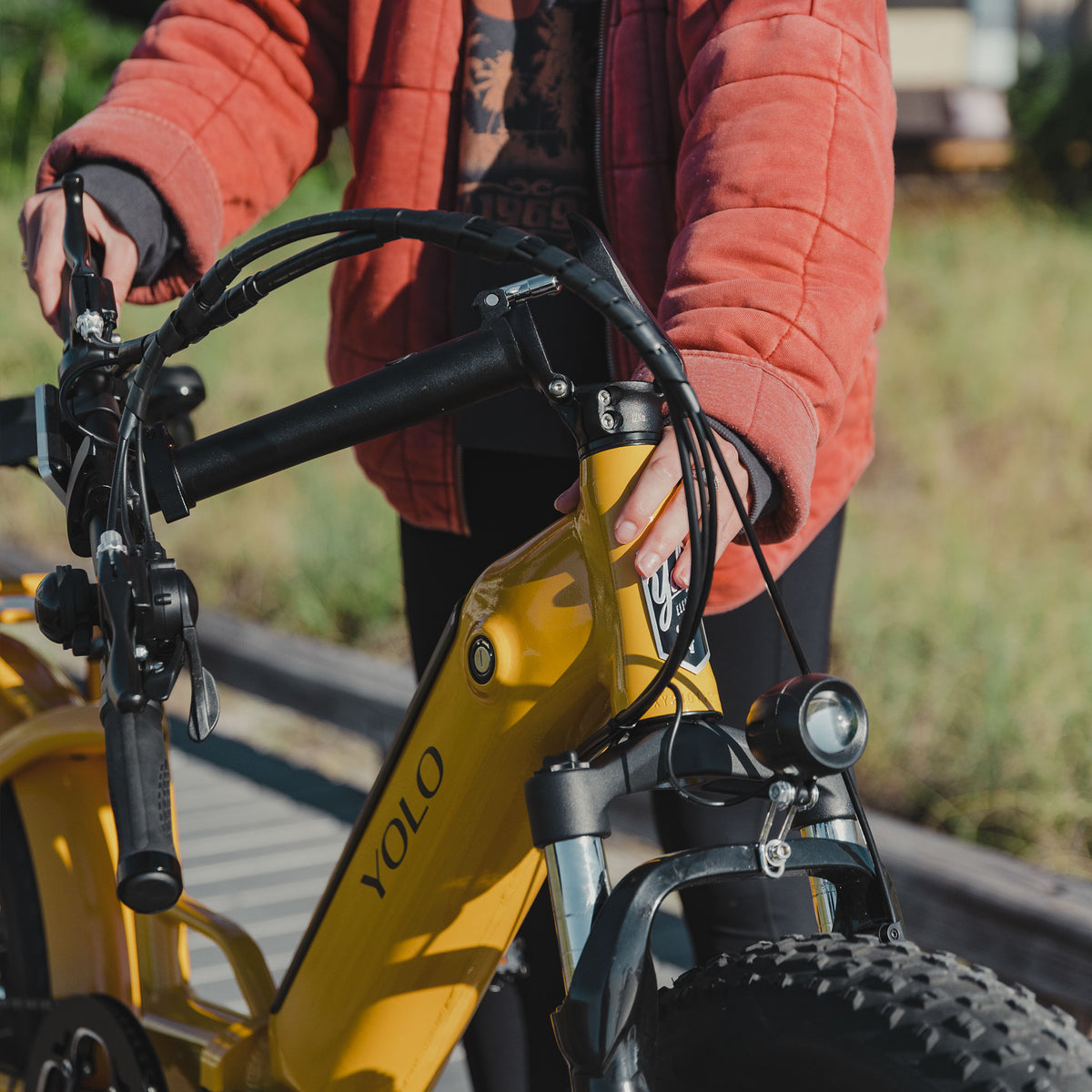 YOLO Bandit Folding Fat Tire Electric Bike | YOLO Board and Bike